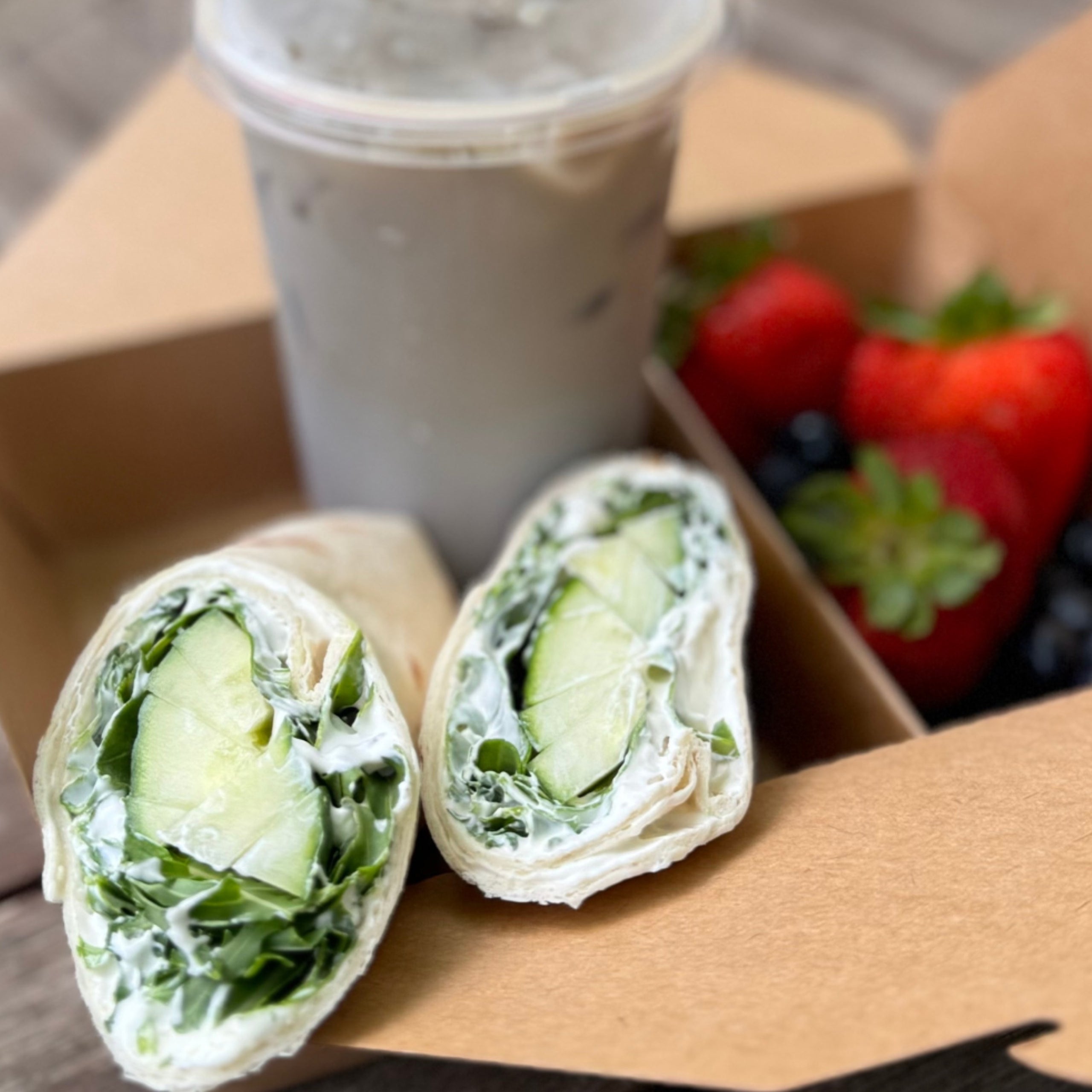 cucumber wrap | Respite Cappuccino Court